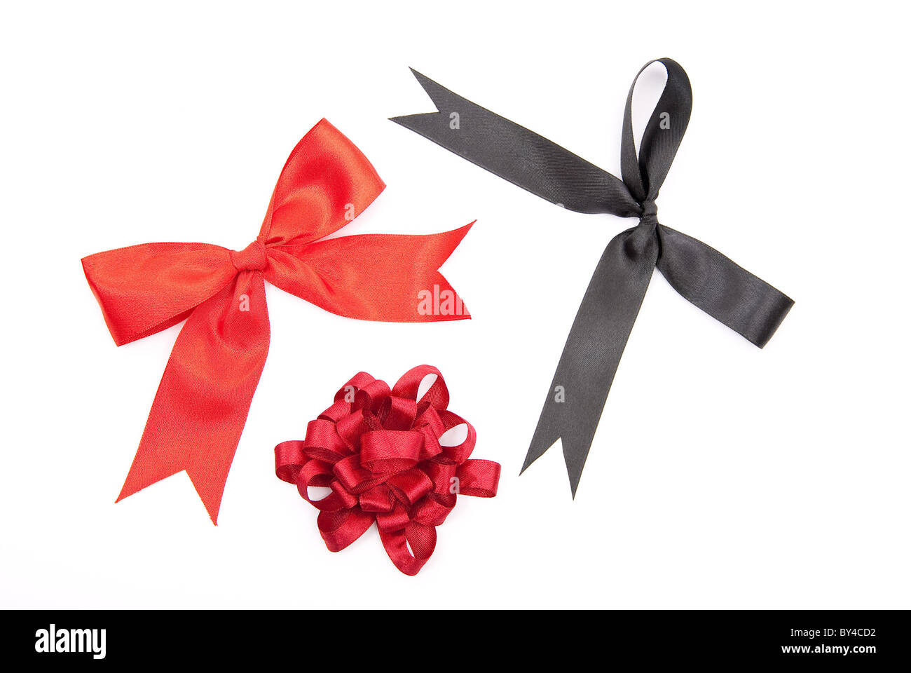 Black bows Cut Out Stock Images & Pictures - Alamy