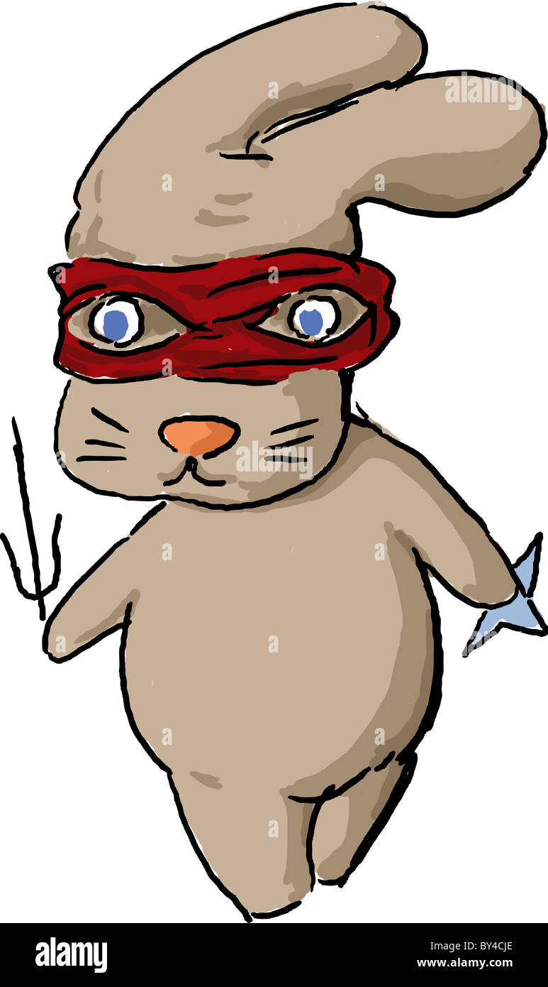 Ninja rabbit hi-res stock photography and images - Alamy