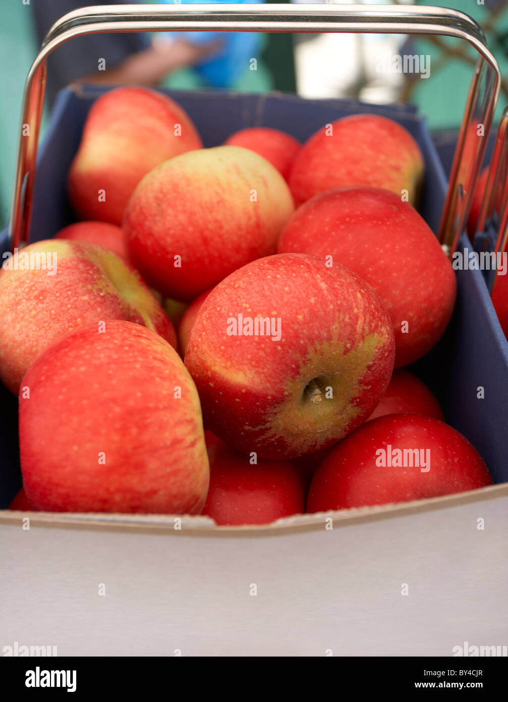 Red Apples Basket High Resolution Stock Photography and Images - Alamy