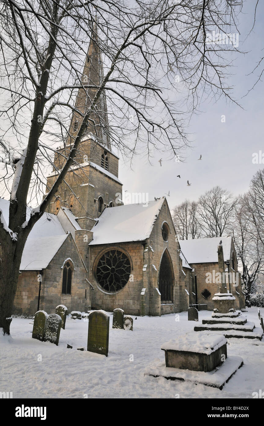 St Mary's Parish Church Cheltenham Stock Photo - Alamy
