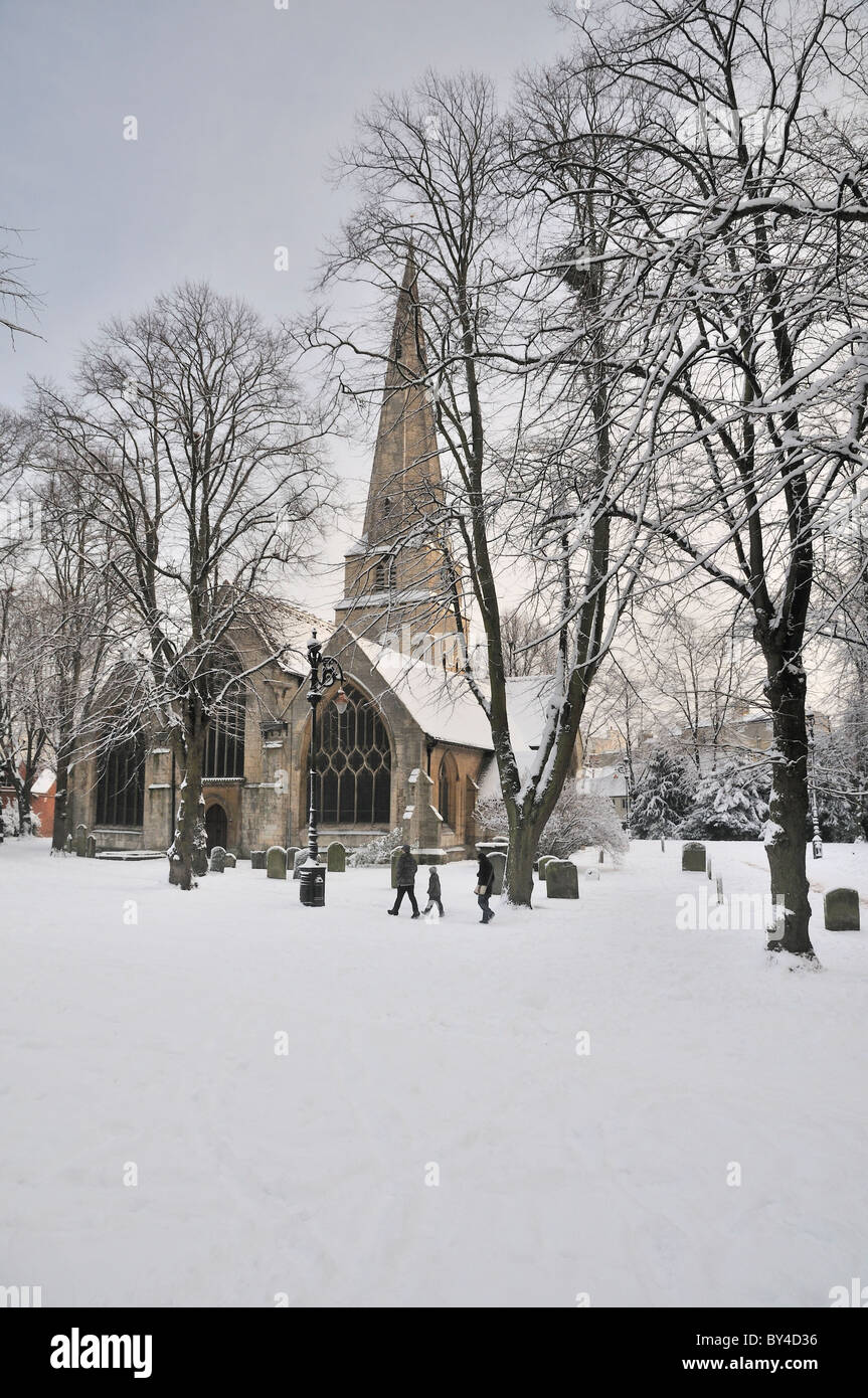 St Mary's Parish Church Cheltenham Stock Photo - Alamy