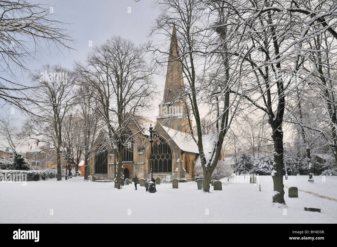 St Mary's Parish Church Cheltenham Stock Photo - Alamy