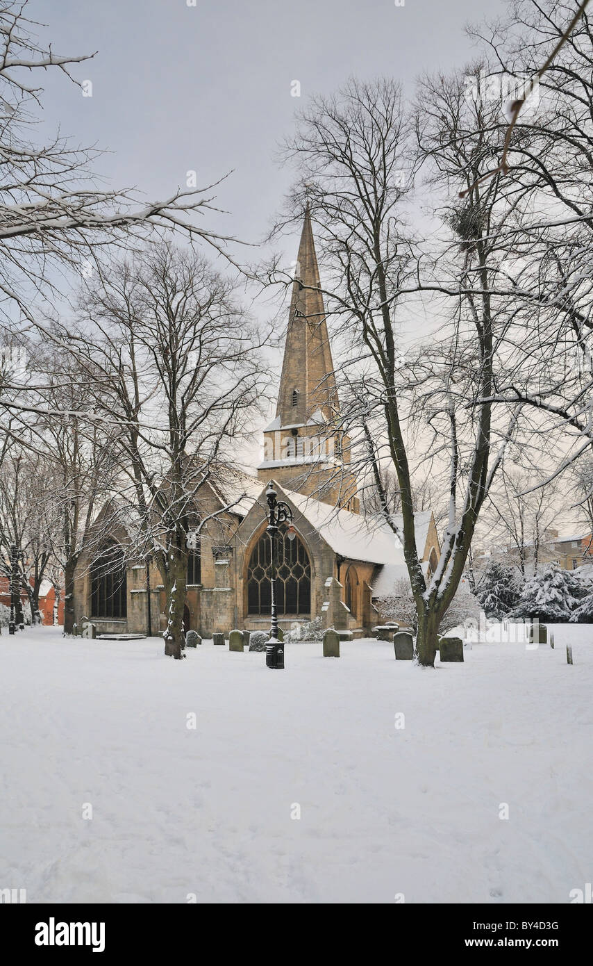 St Mary's Parish Church Cheltenham Stock Photo - Alamy