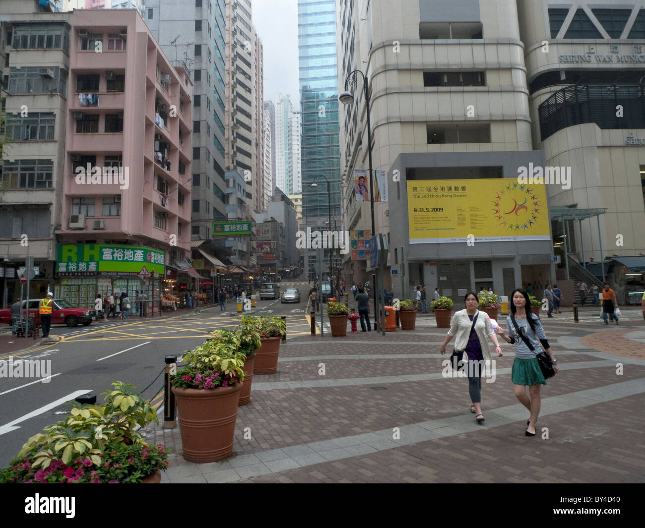 Hong kong empty road hi-res stock photography and images - Alamy