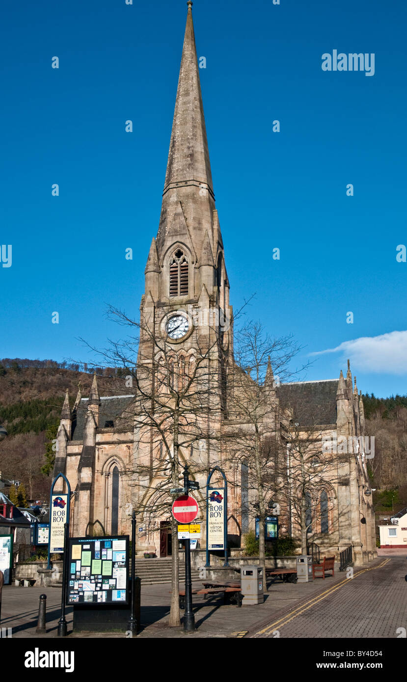 Rob Roy Visitor Centre Callander Stirling District Scotland Stock Photo ...