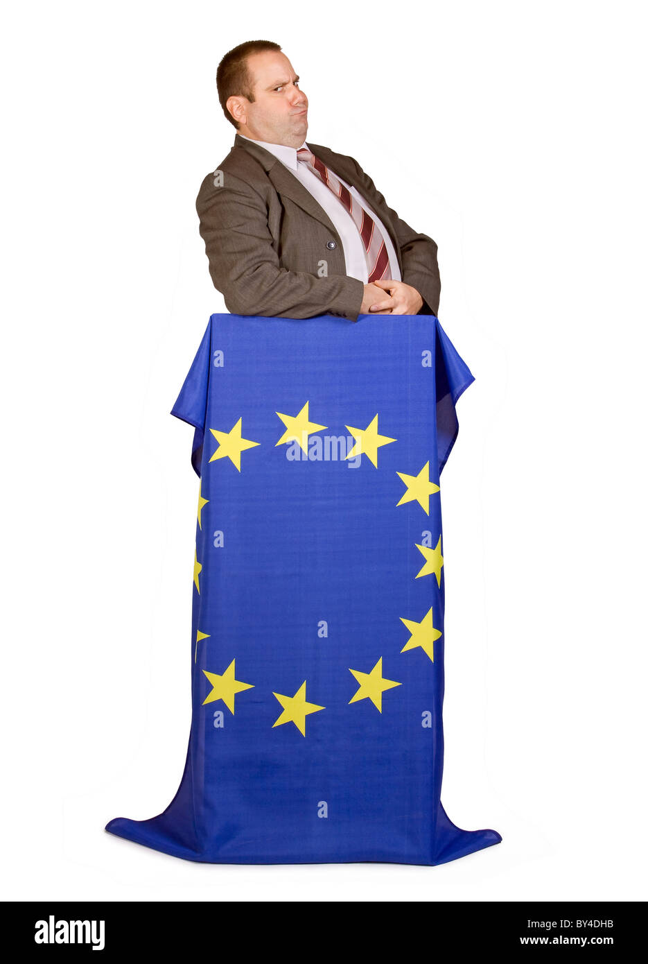 Big businessman desk Cut Out Stock Images & Pictures - Alamy