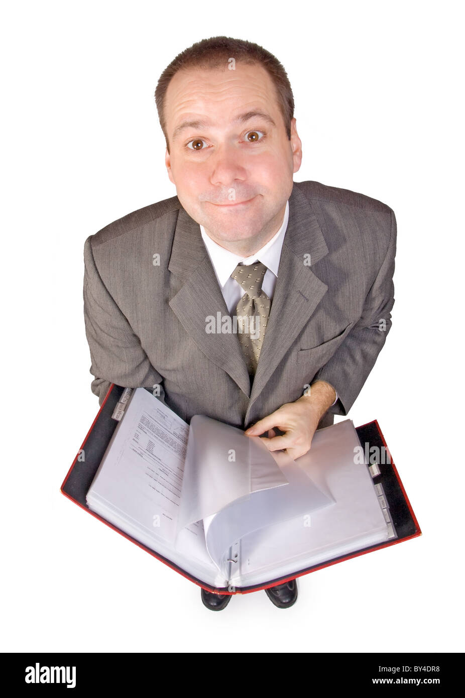 man with documents Stock Photo - Alamy