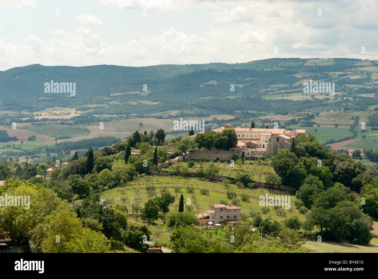Umbrian Landscape from Todi Stock Photo - Alamy
