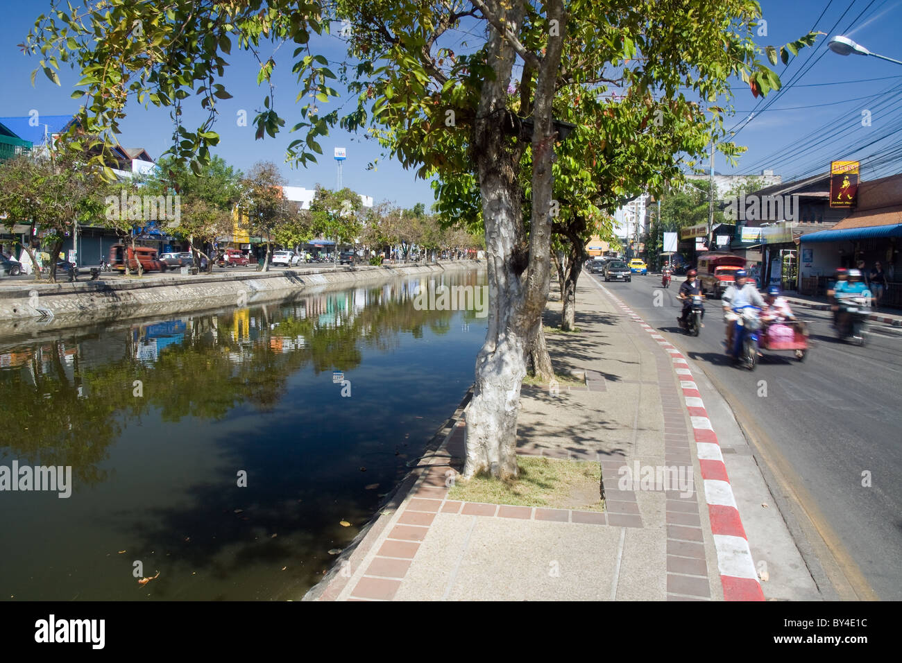 city center Chiang Mai Stock Photo - Alamy