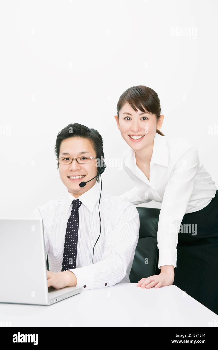 Young men looking camera Cut Out Stock Images & Pictures - Alamy