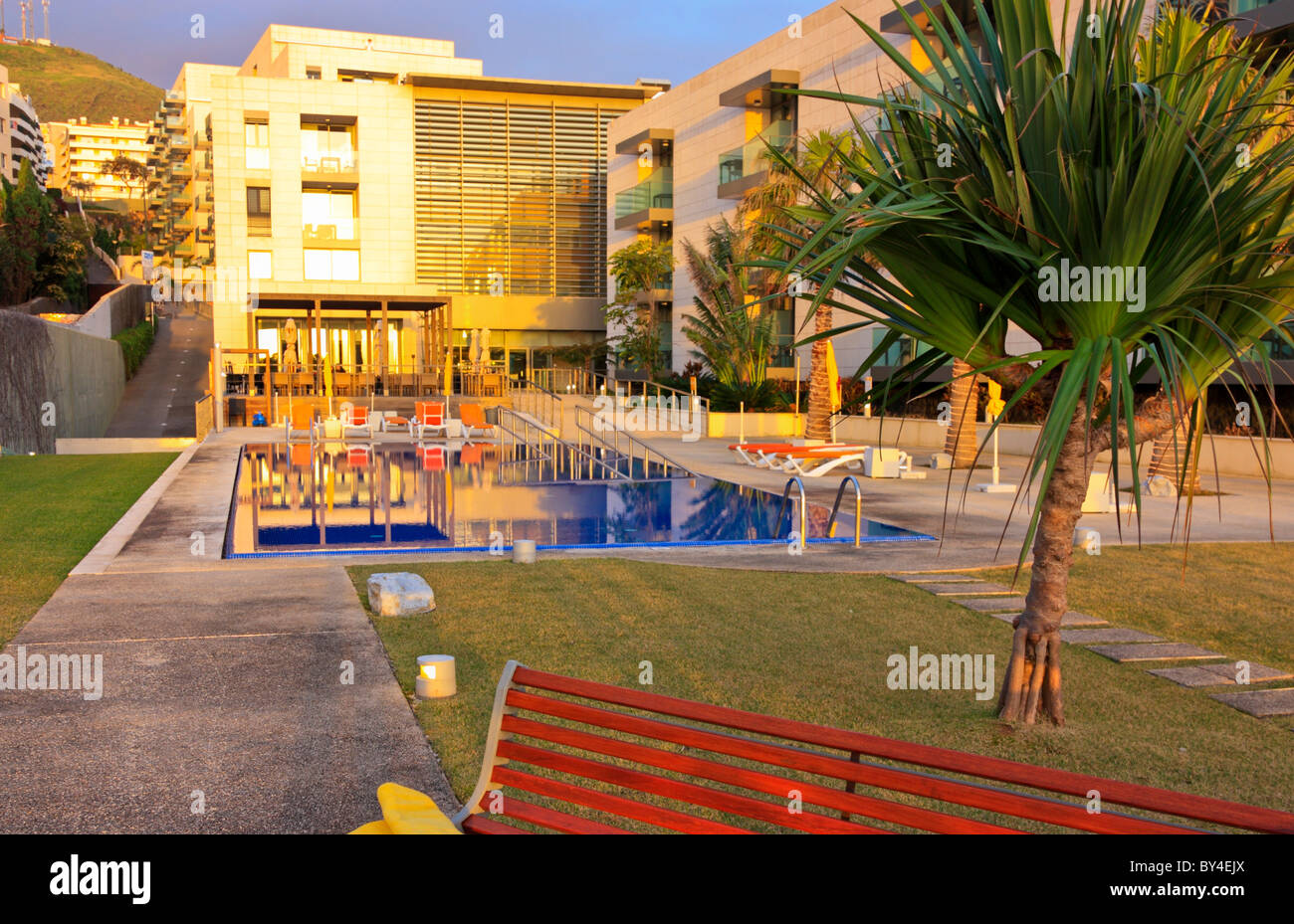 Swimming In The Pool Funchal High Resolution Stock Photography and ...