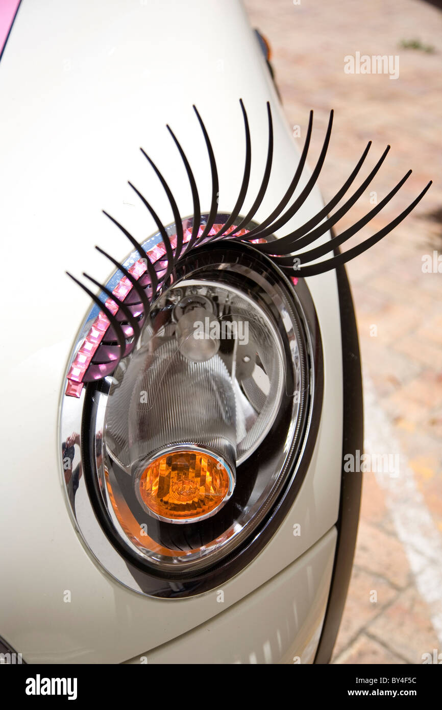 Car eyelashes hi-res stock photography and images - Alamy