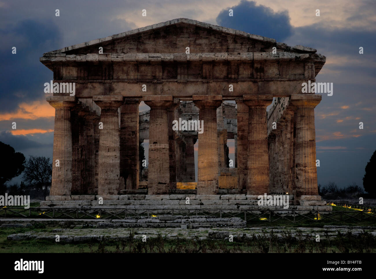 Temple Of Neptune High Resolution Stock Photography and Images - Alamy
