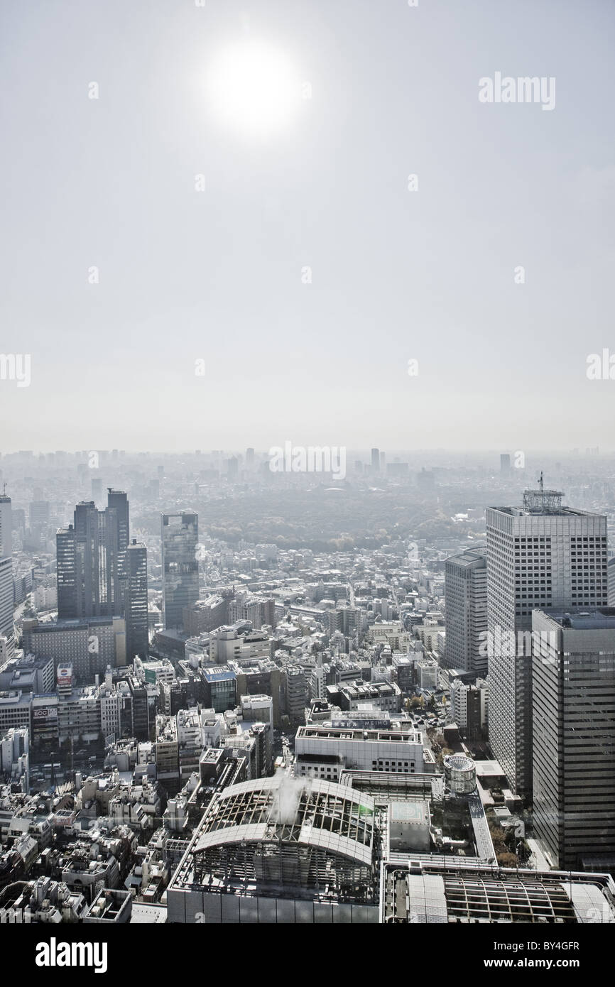 Sun Over Tokyo Stock Photo - Alamy