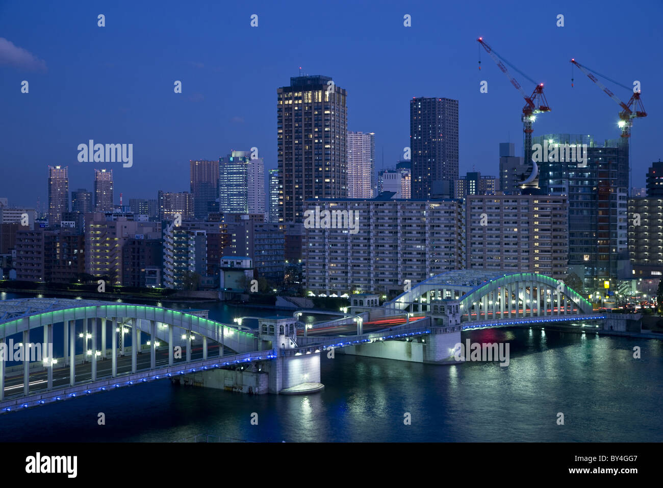 Chuo ohashi bridge sumida hi-res stock photography and images - Alamy