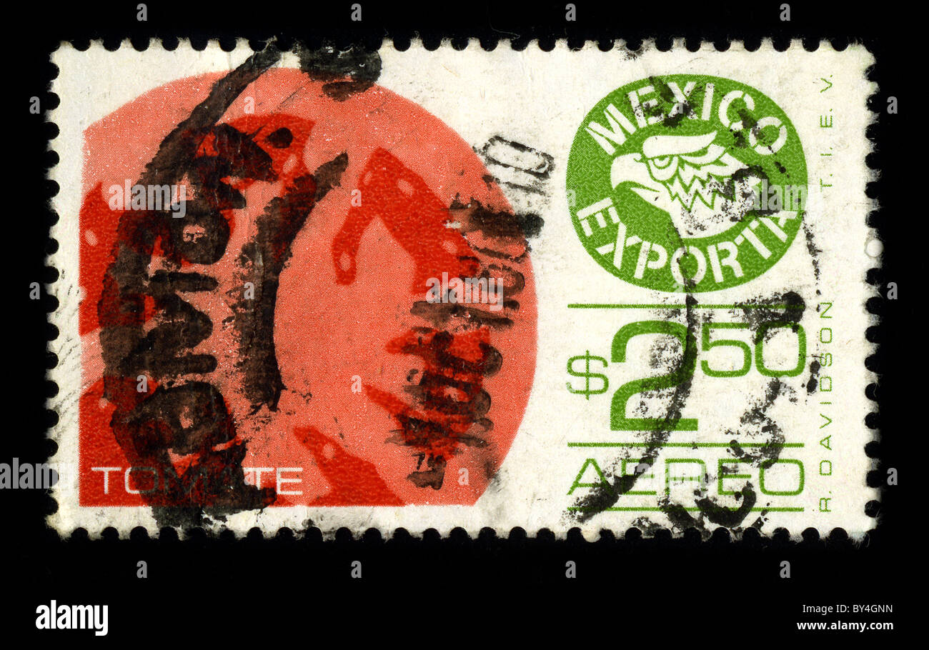 Mexico export stamp hi-res stock photography and images - Alamy