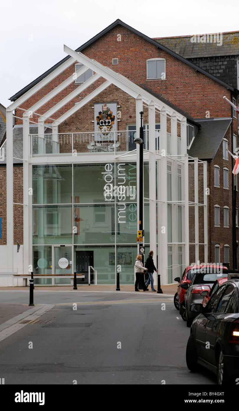 Poole Museum housed in a former medieval port building Poole town ...