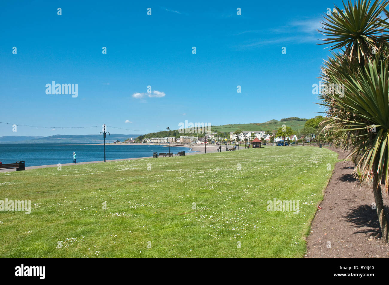 Promenade Largs North Ayrshire Scotland Stock Photo - Alamy