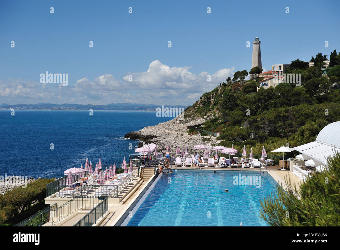 Cap Ferrat (Cape Ferrat) (06): The Grand Hotel Stock Photo - Alamy