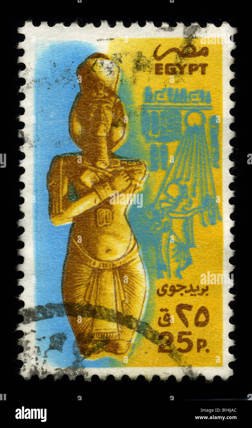 EGYPT - CIRCA 1980: A stamp dedicated to the Pharaoh Egypt, circa 1980 ...