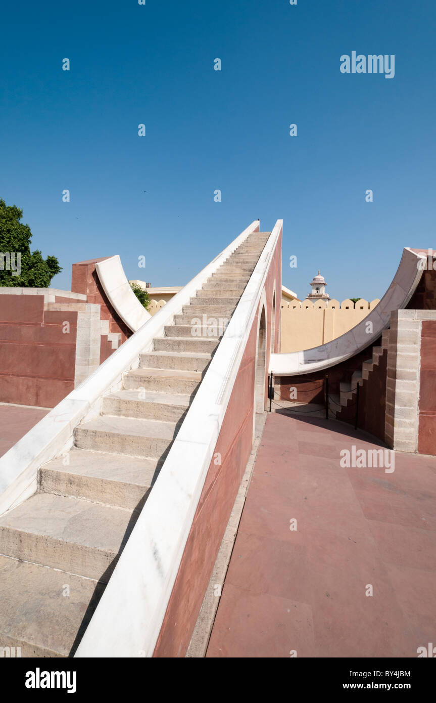Jantar Mantar Instrument Detail Stock Photo - Alamy