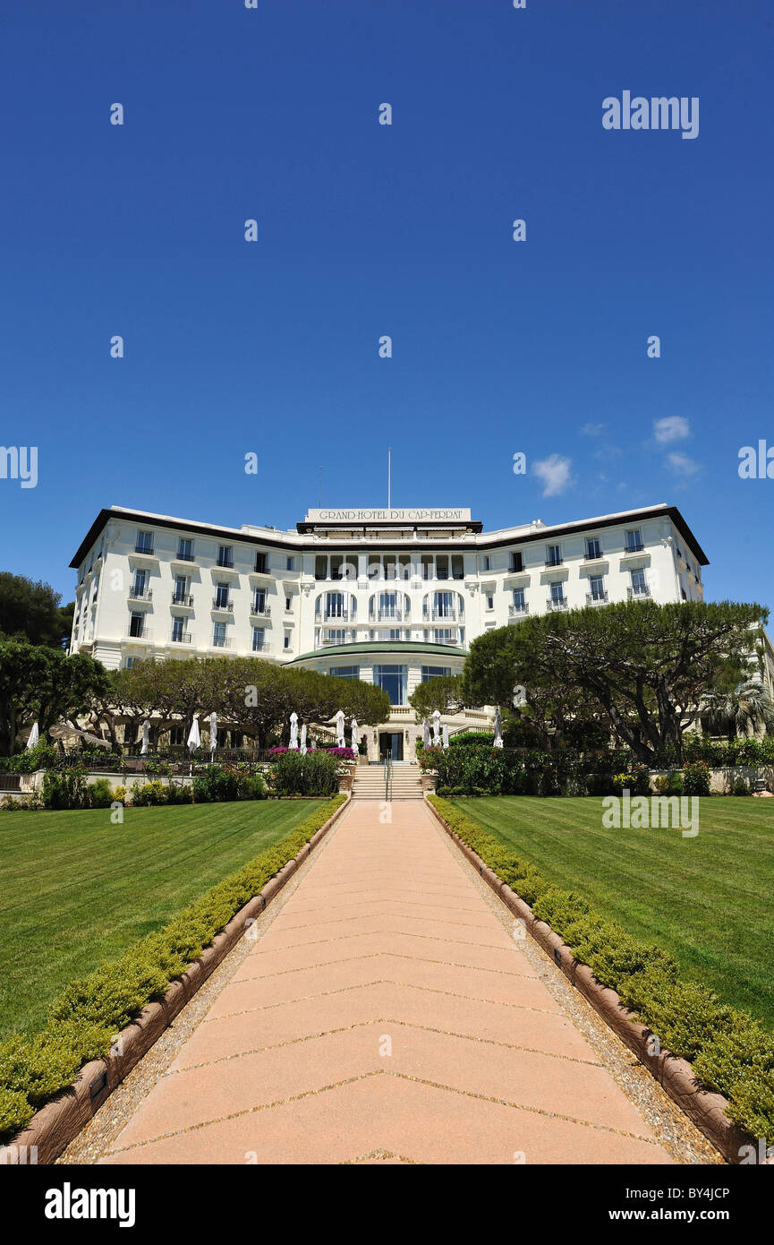 Cap Ferrat (Cape Ferrat) (06): The Grand Hotel Stock Photo - Alamy