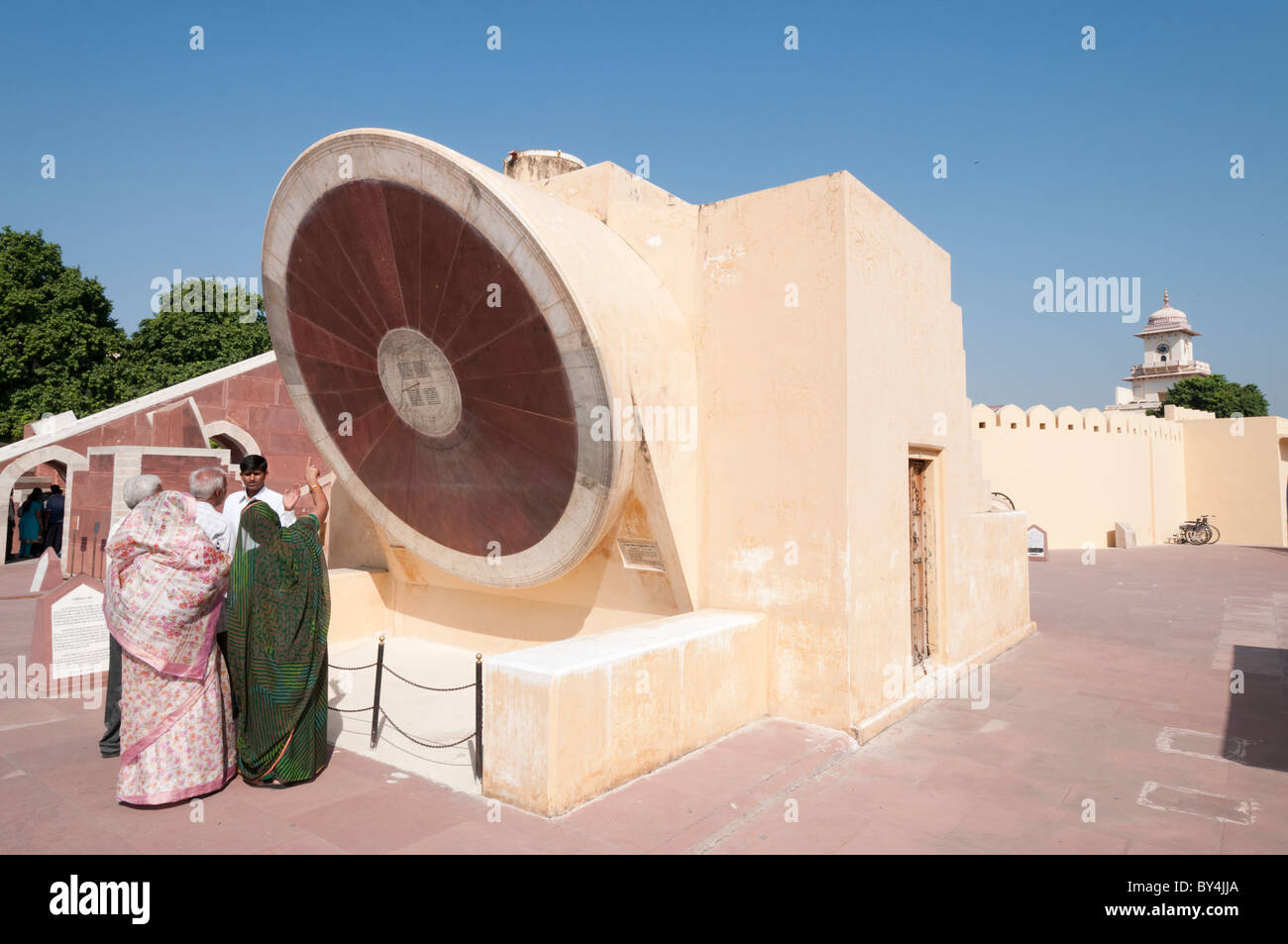 Jantar Mantar Astronomic Instrument Stock Photo - Alamy