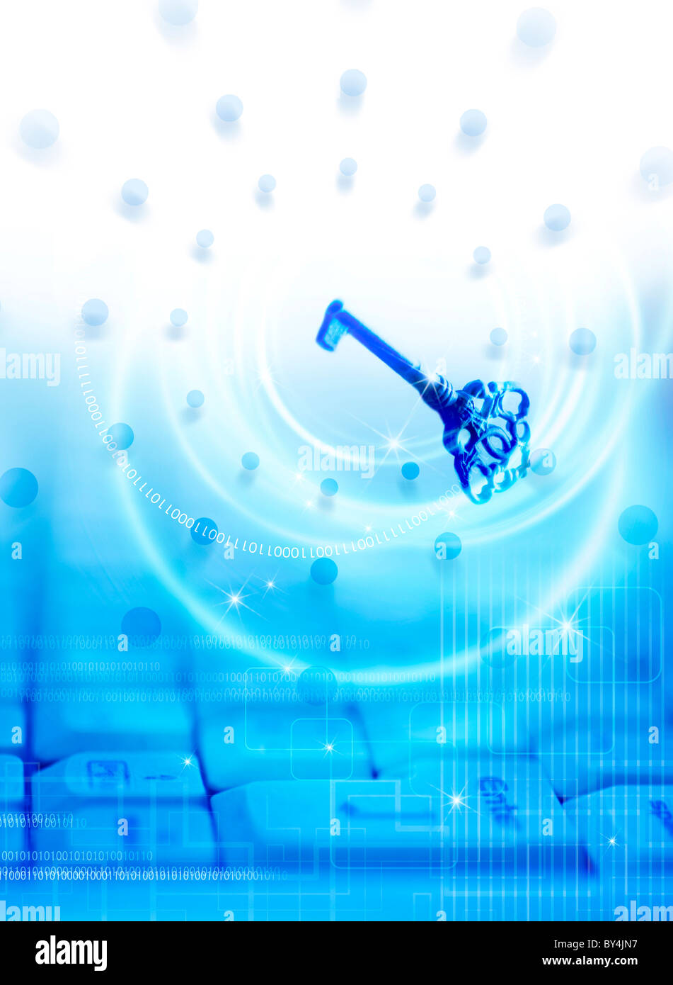 Key and Keyboard Stock Photo - Alamy