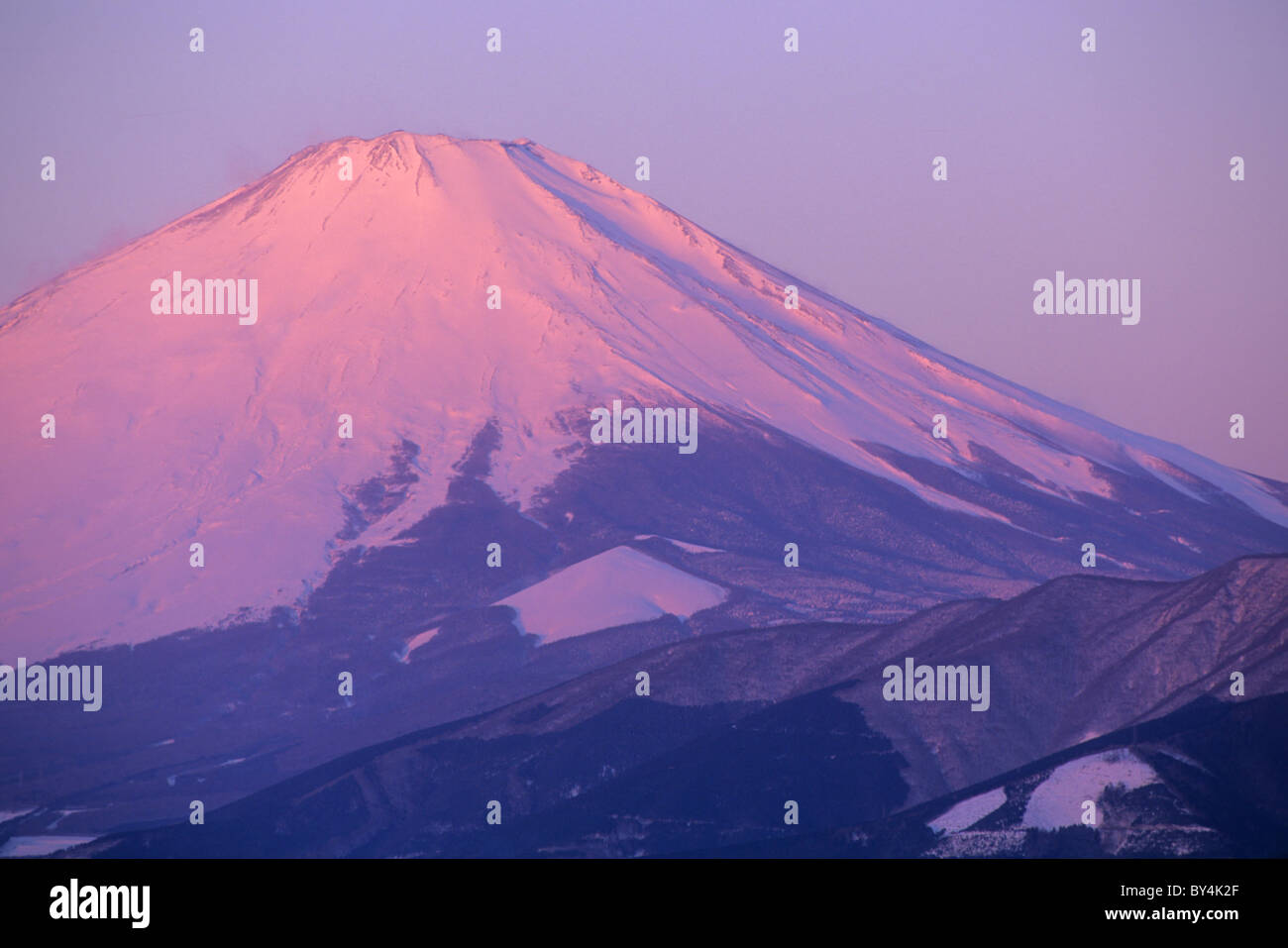 Mount Fuji at Dawn Stock Photo - Alamy