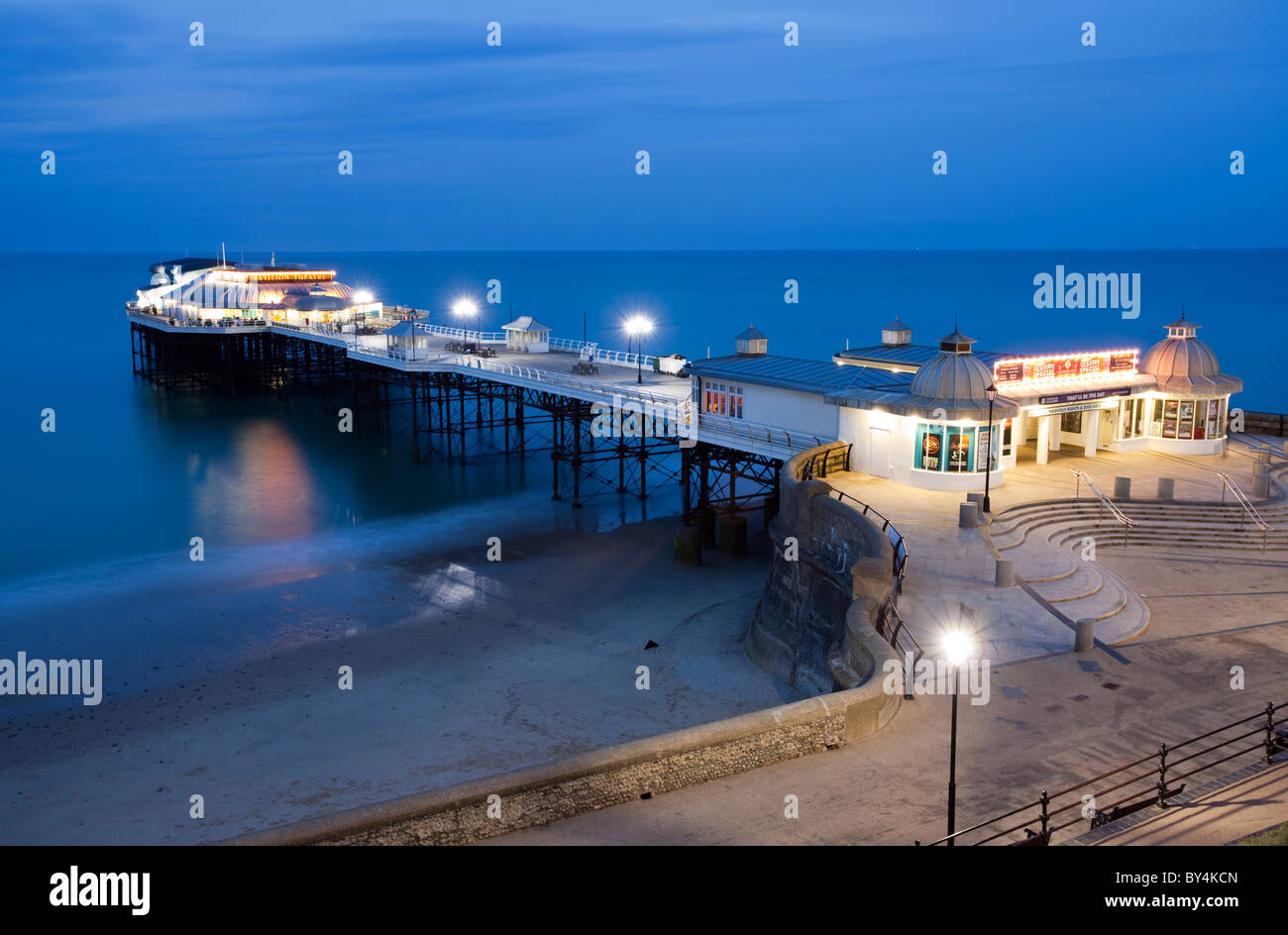 Cromer at night Norfolk Norwich East Anglia England Stock Photo - Alamy