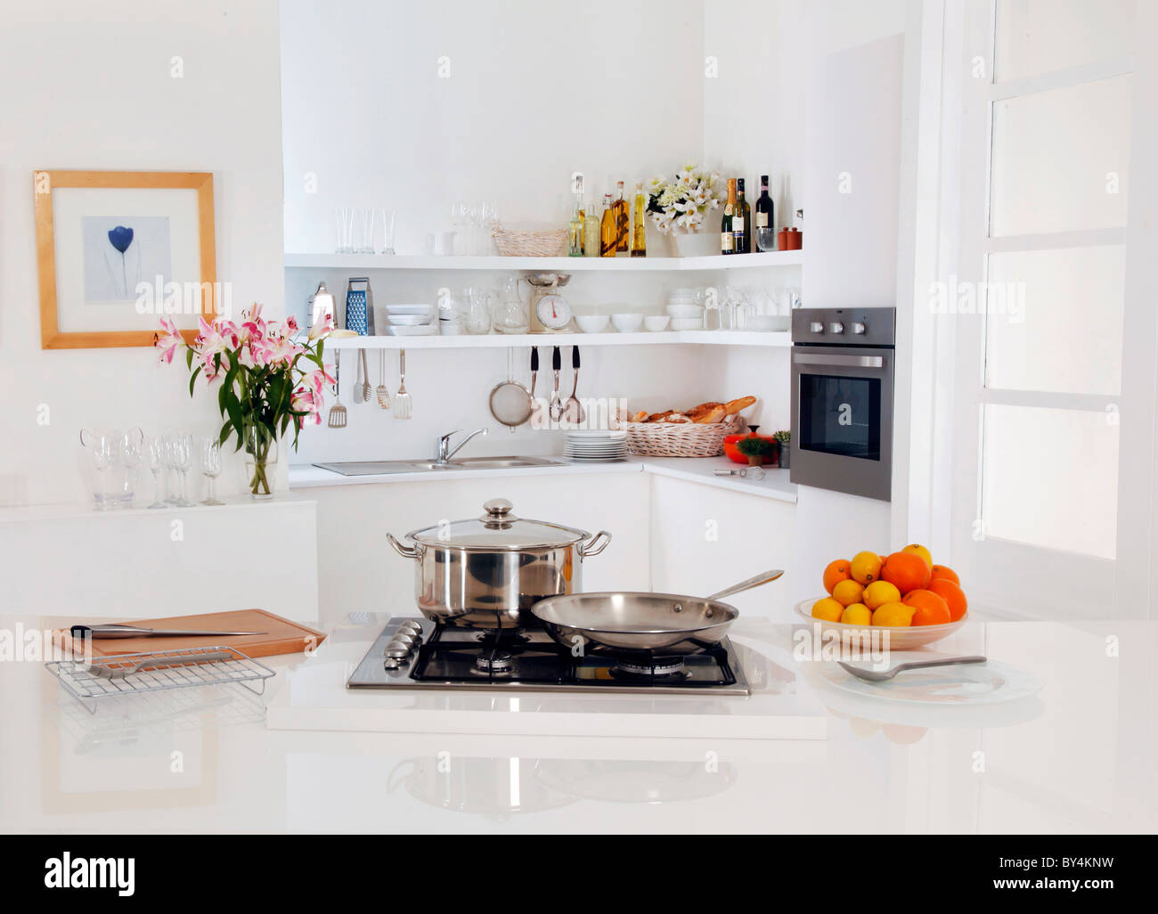 Kitchen interior hi-res stock photography and images - Alamy