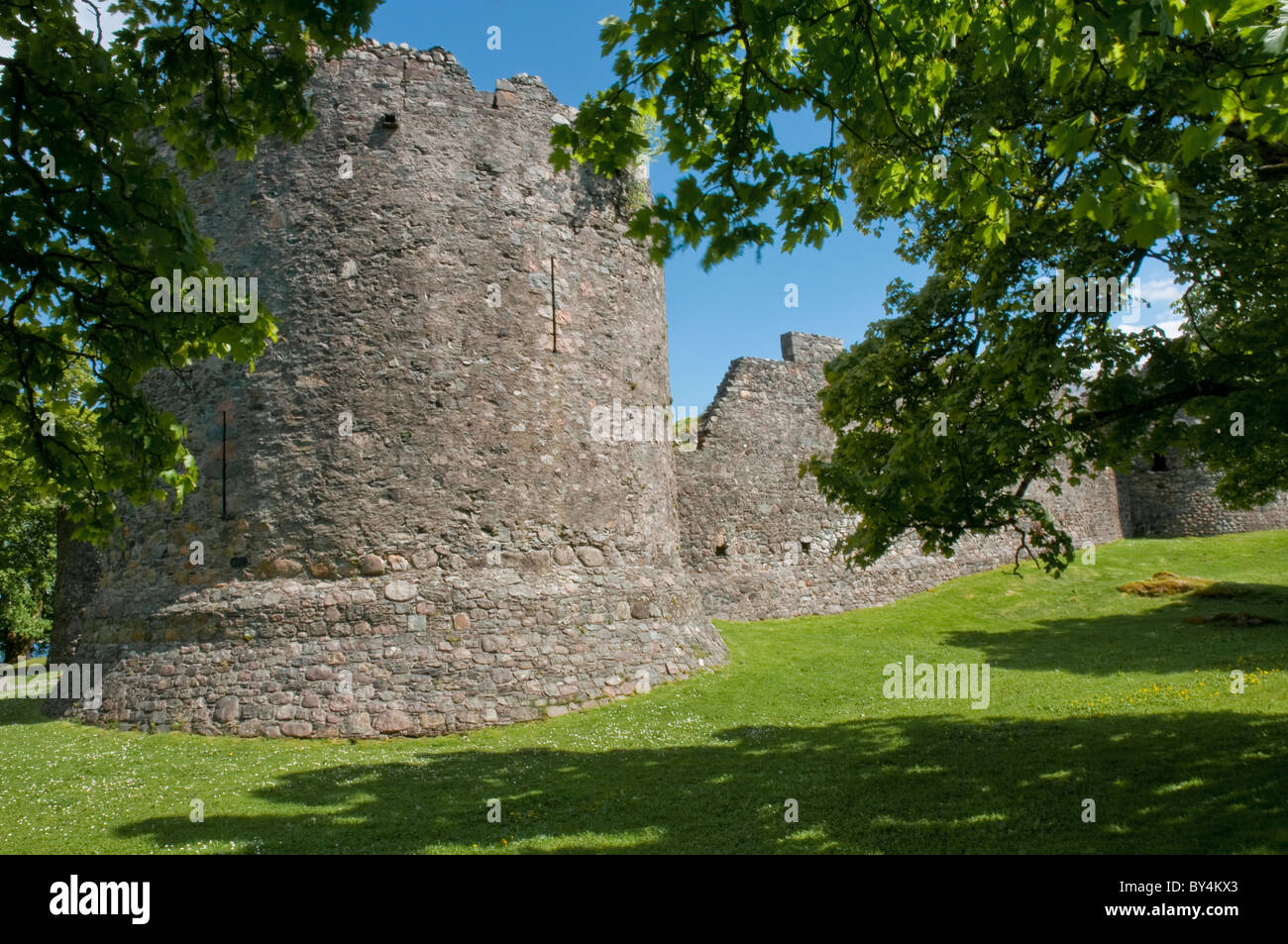 Old Inverlochy Castle Fort William Highland Scotland Stock Photo - Alamy