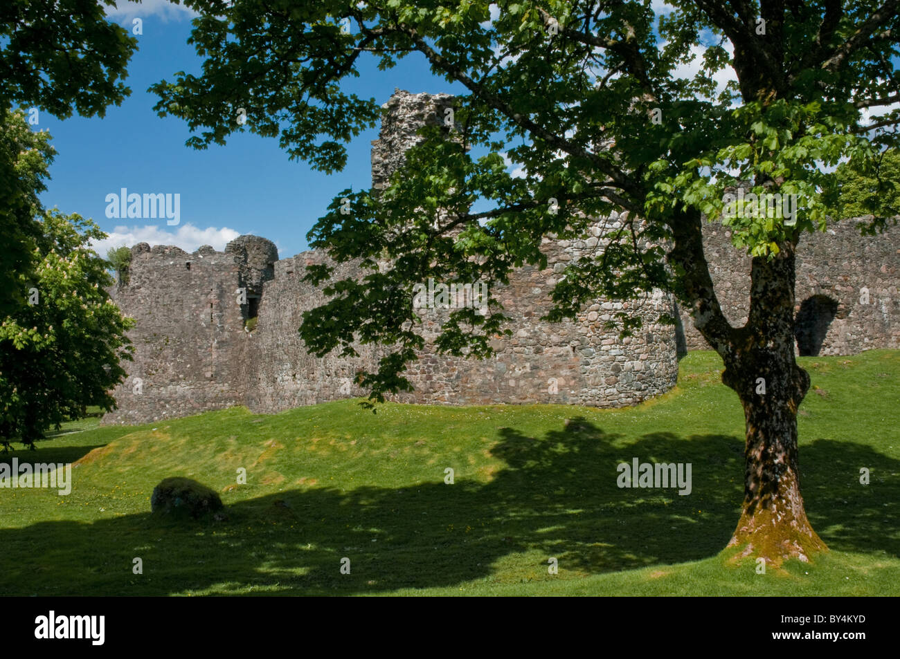 Old Inverlochy Castle Fort William Highland Scotland Stock Photo - Alamy
