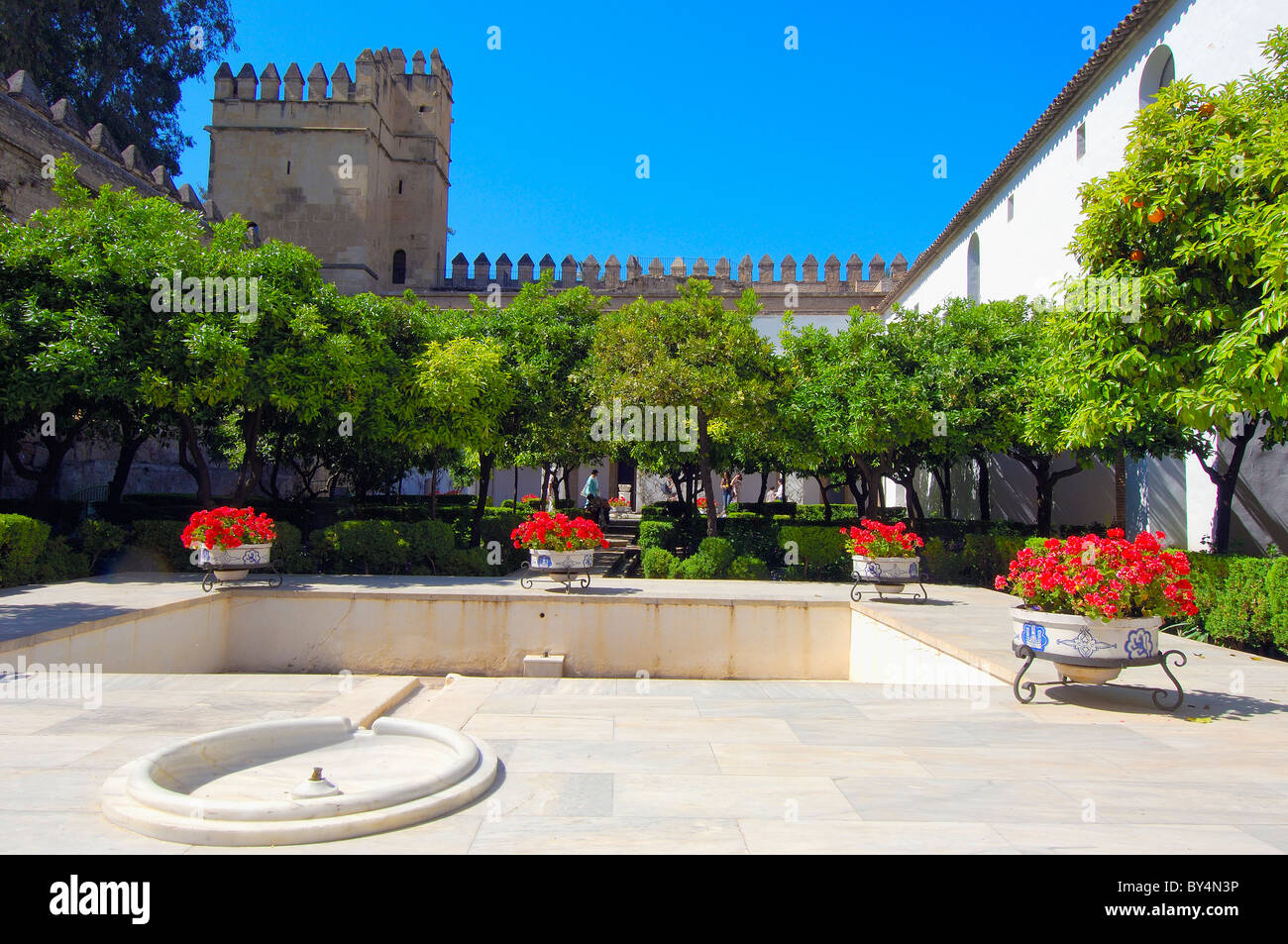 The Alcazar of Catholic Kings . Cordoba. Andalusia, Spain Stock Photo ...