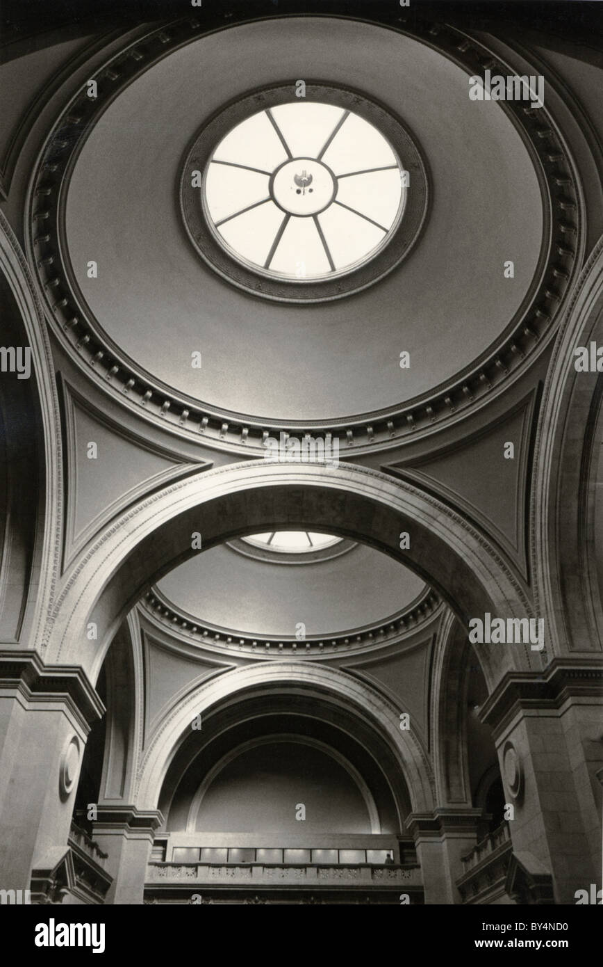 Ceiling in the entry hall at the Metropolitan Museum of Art in NYC ...