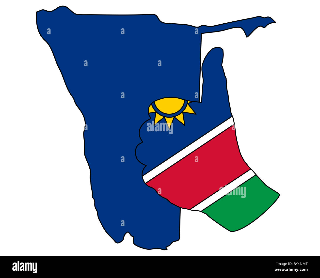 Namibia hand signal Stock Photo - Alamy