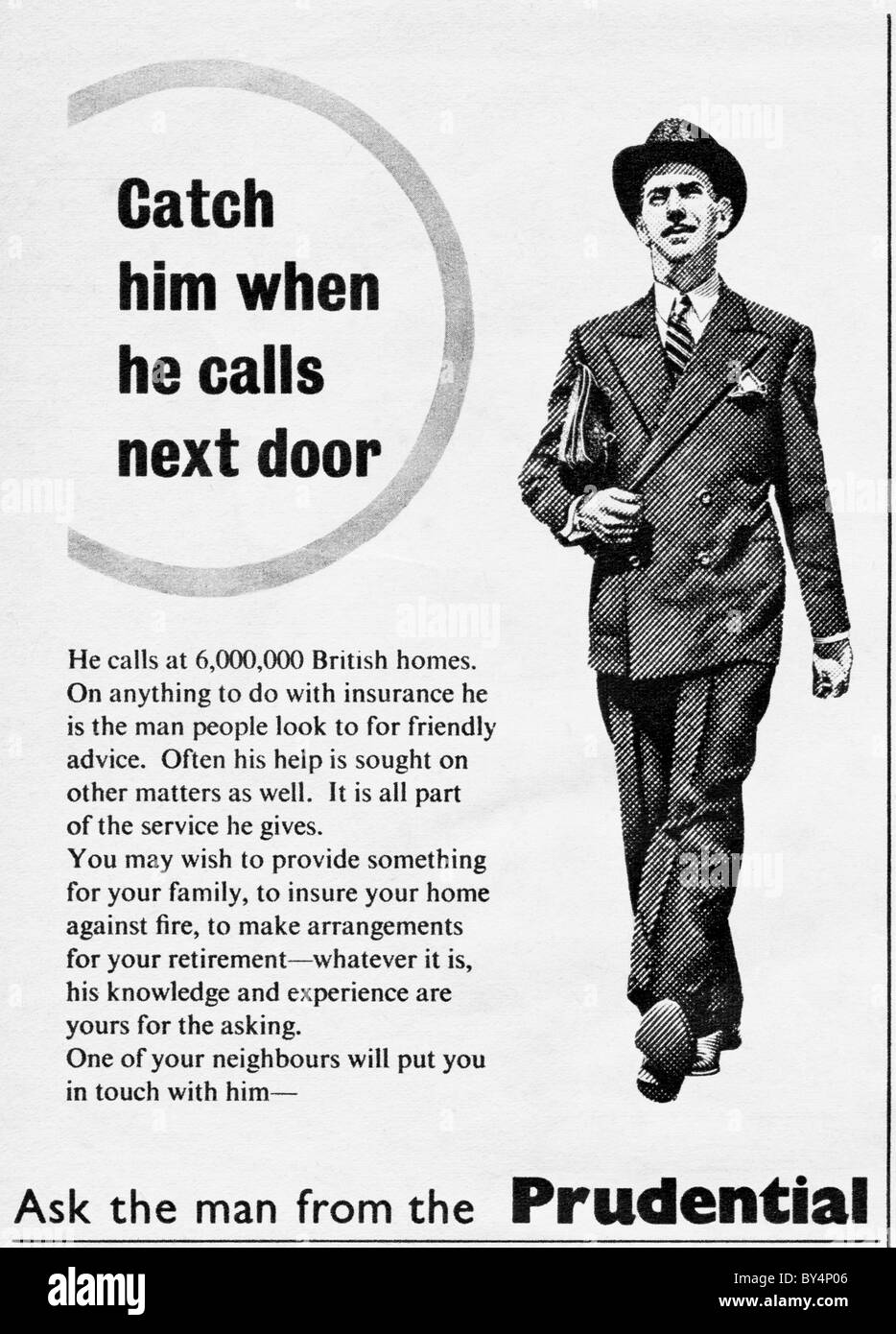 Man from the pru Black and White Stock Photos & Images - Alamy