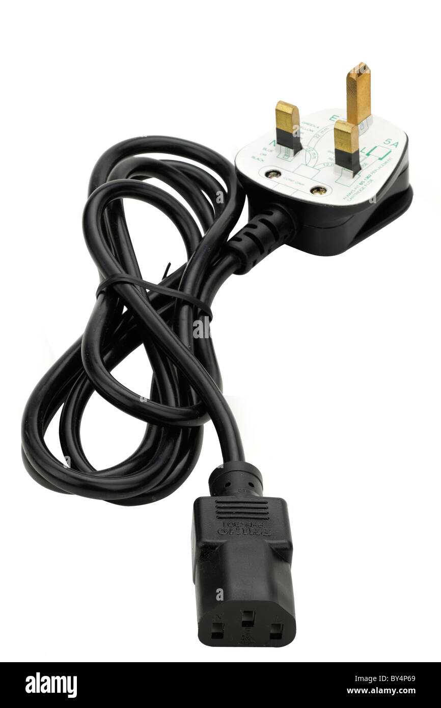 Three pin plug hi-res stock photography and images - Alamy