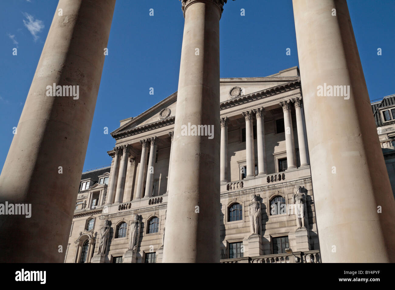 Through columns hi-res stock photography and images - Alamy