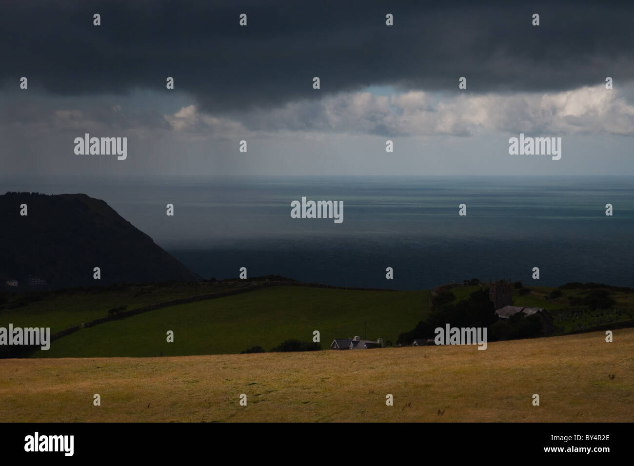 Exmoor devon dark skies hi-res stock photography and images - Alamy