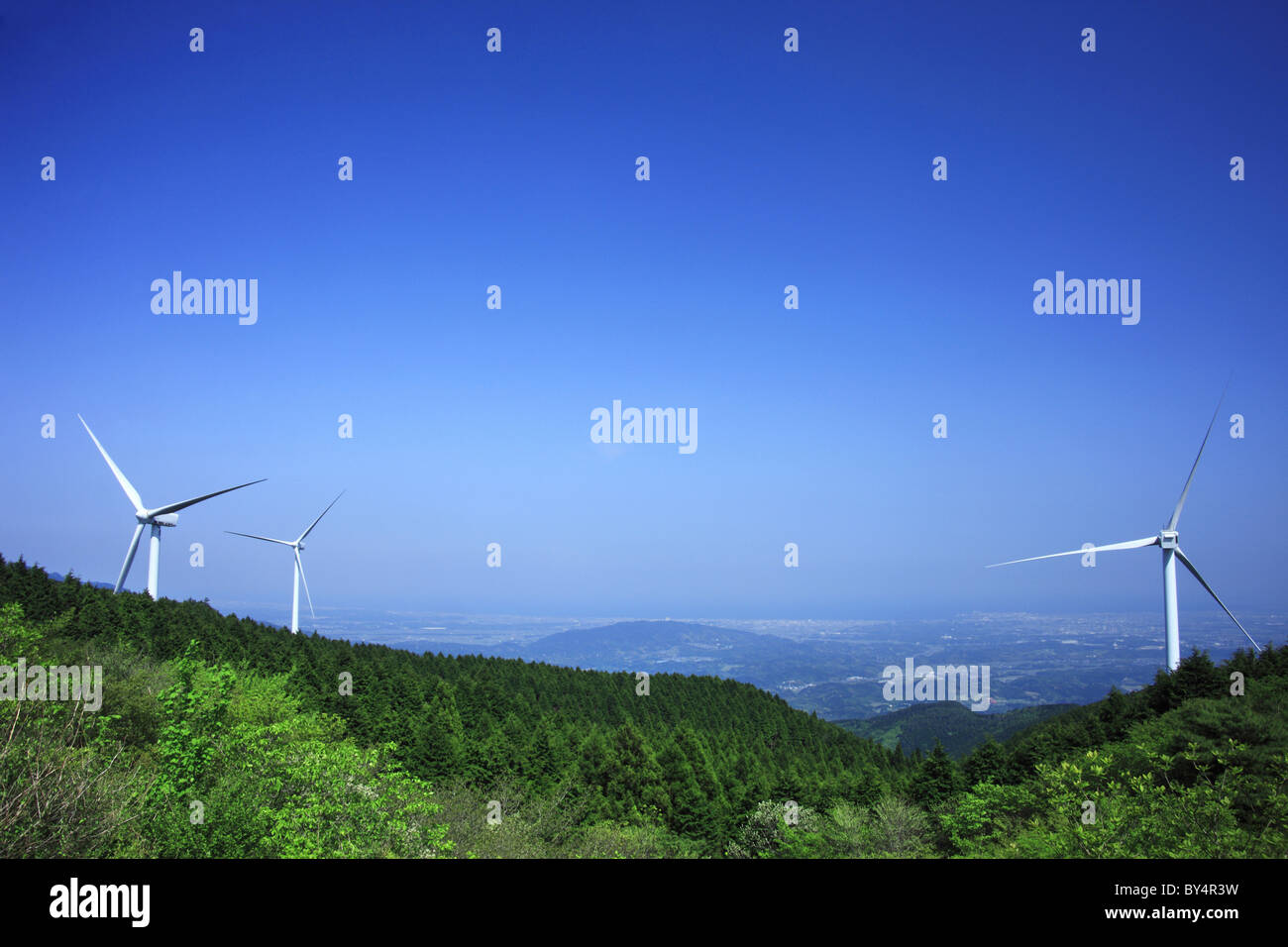 Three small wind turbines hi-res stock photography and images - Alamy