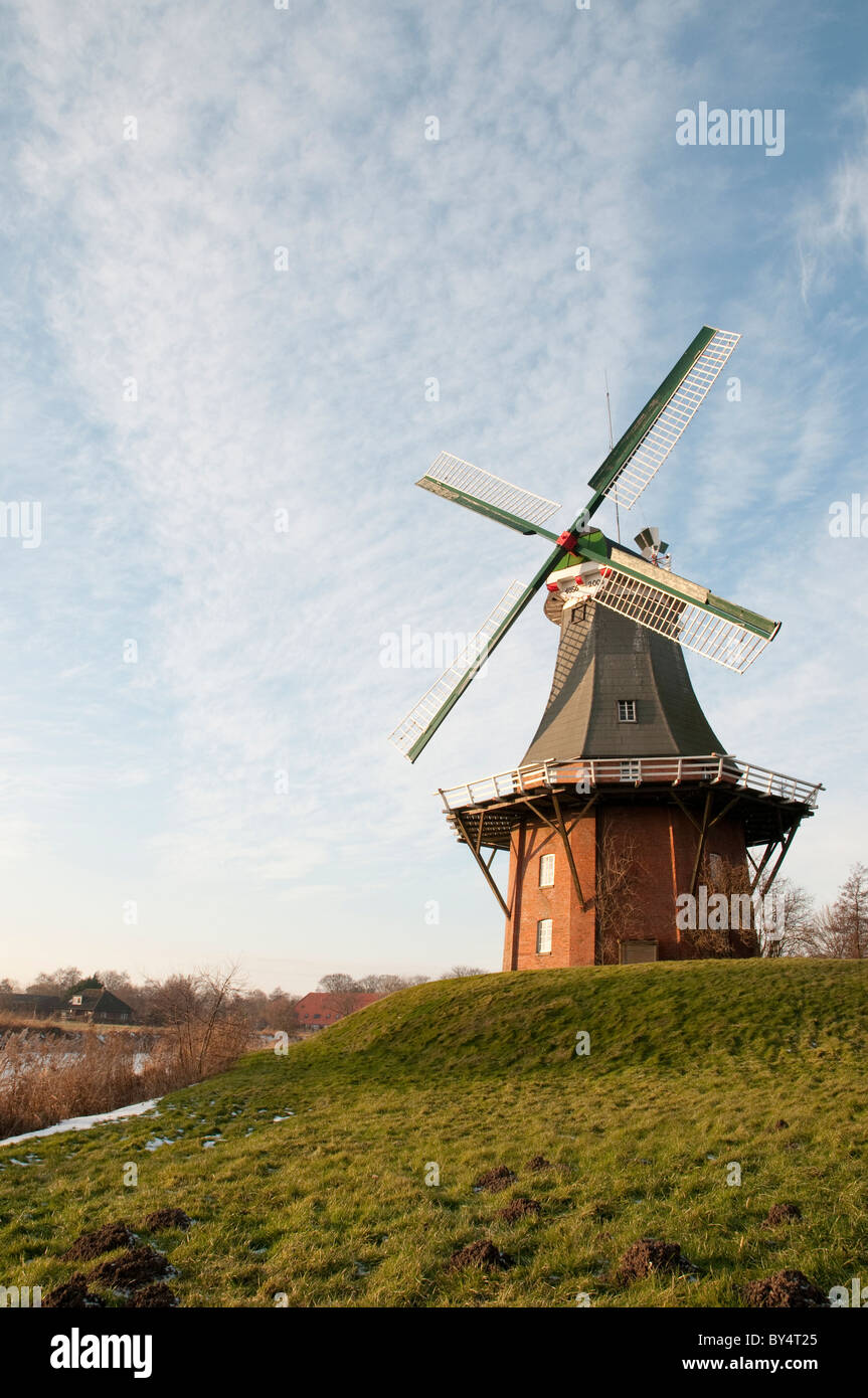 windmill of Greetsiel-West Stock Photo - Alamy