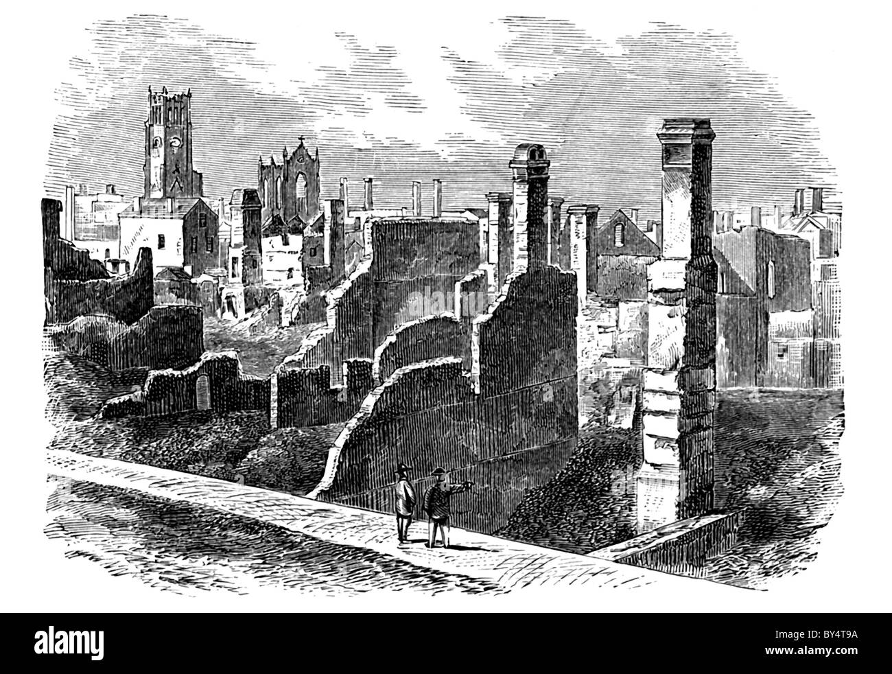 American civil war 1865 devastation hi-res stock photography and images ...