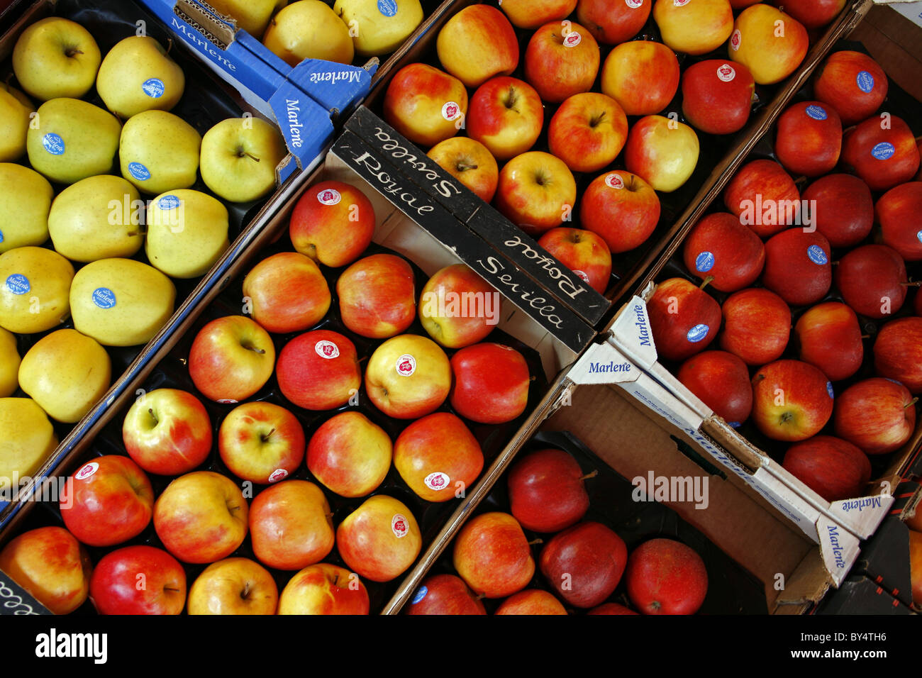 Germany Bavaria Berchtesgaden land Bavarian fruits and vegetables in ...