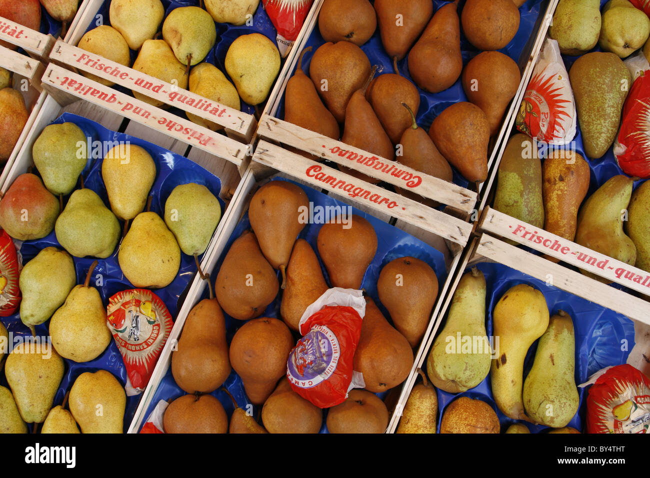 Germany Bavaria Berchtesgaden land Bavarian fruits and vegetables in ...