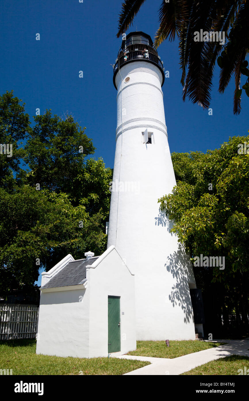 Key West Lighthouse, Florida USA Stock Photo - Alamy