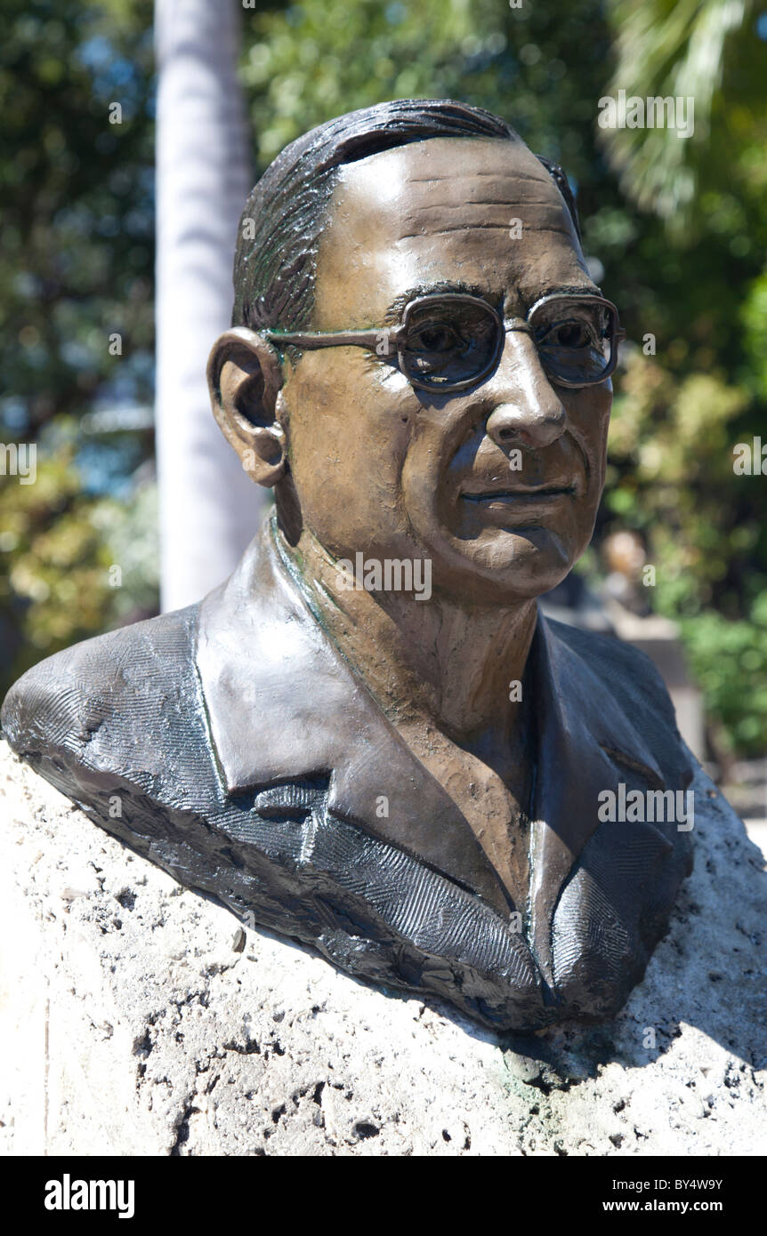 Bust of Harry S Truman 1884-1972 in the Historical Sculpture Garden ...