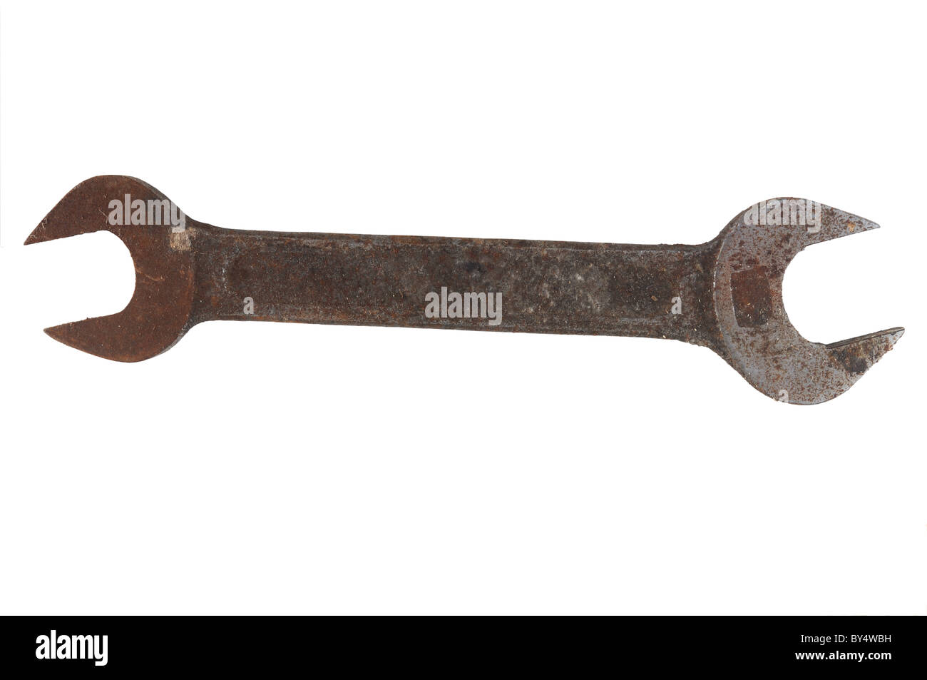 Open ended metal spanner Cut Out Stock Images & Pictures - Alamy