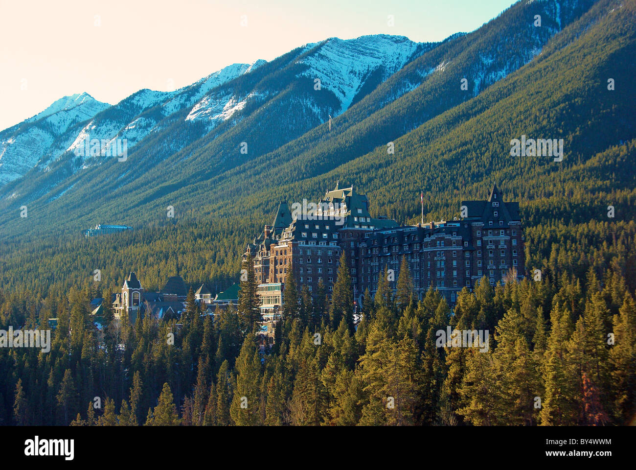 Banff Springs in Banff national park, Alberta, Canada Stock Photo - Alamy