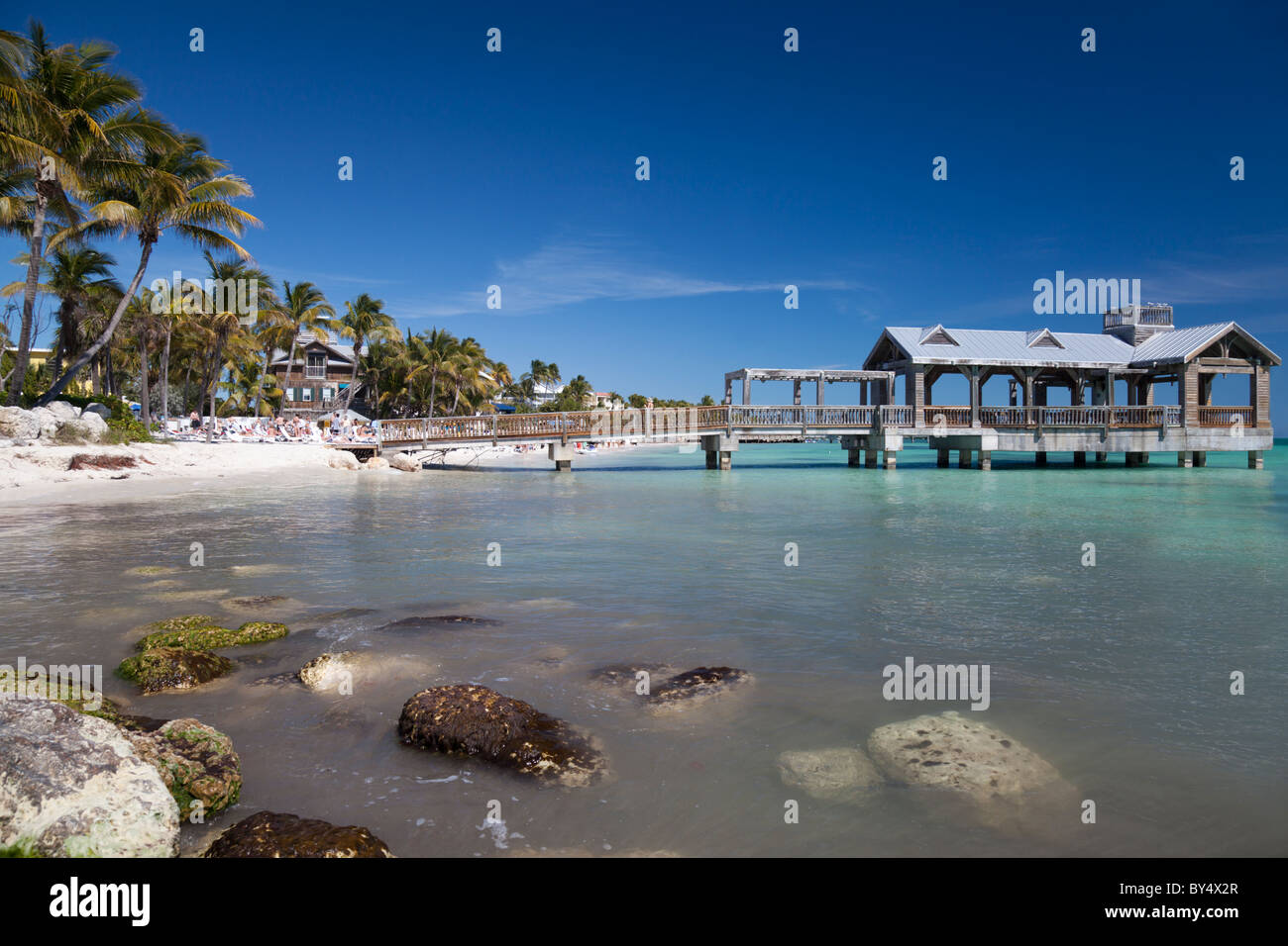 Beach in Key West, Florida Stock Photo - Alamy